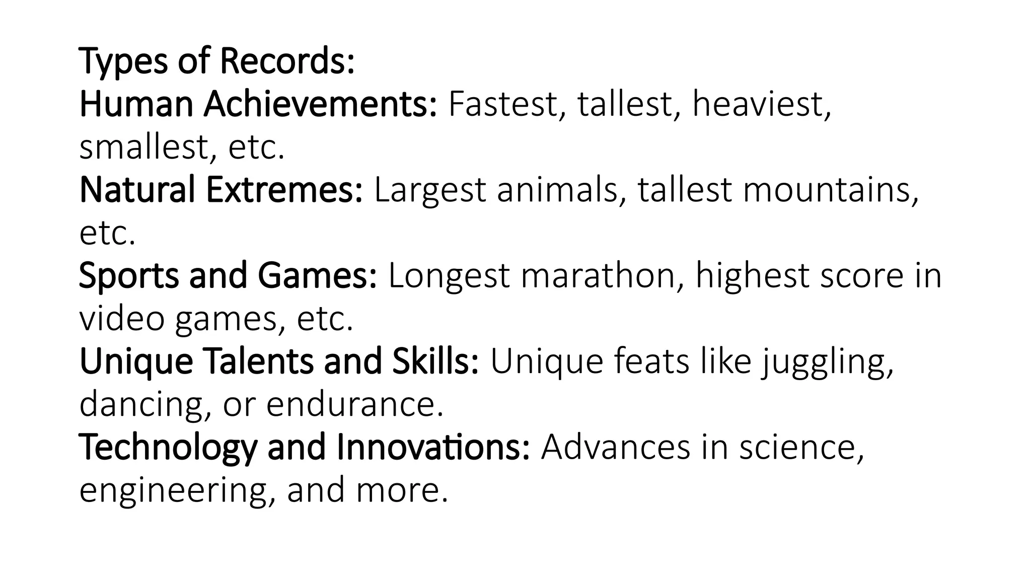 HOW TO SET WORLD RECORD PPT.pptx on best player | PPT