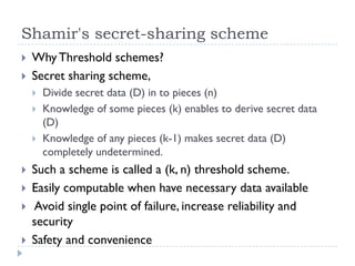How to Share a Secret | PDF