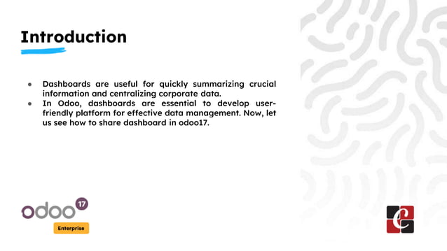 How to Share Dashboard in the Odoo 17 ERP | PPTX | Operating Systems | Computer Software and ...