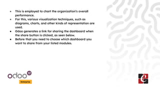 How to Share Dashboard in the Odoo 17 ERP | PPTX