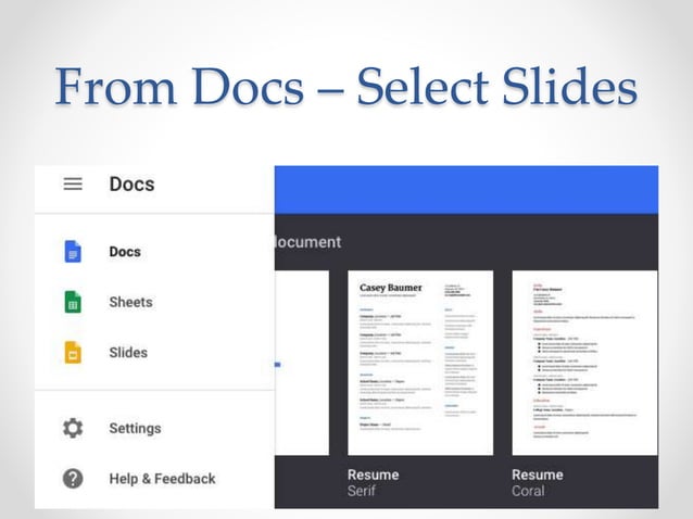 How to share ppt in Google Docs | PPT
