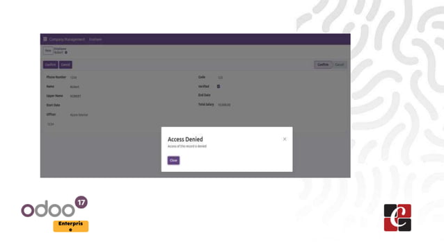 How to Show Error_Warning Messages in Odoo 17 | PPTX | Web Development | Internet