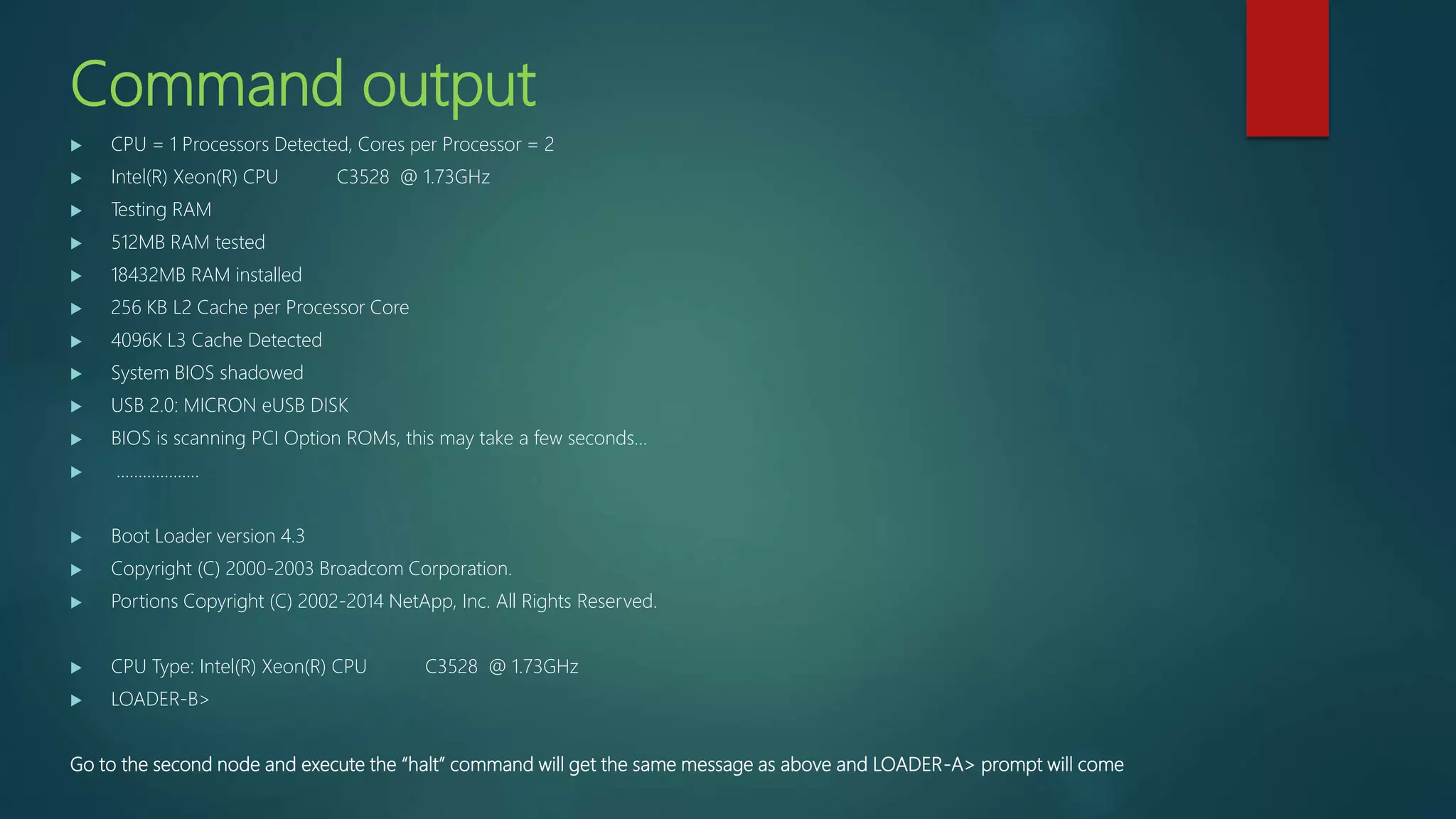 How To Shutdown And Power Up Of The Netapp Cluster Mode Storage System Ppt