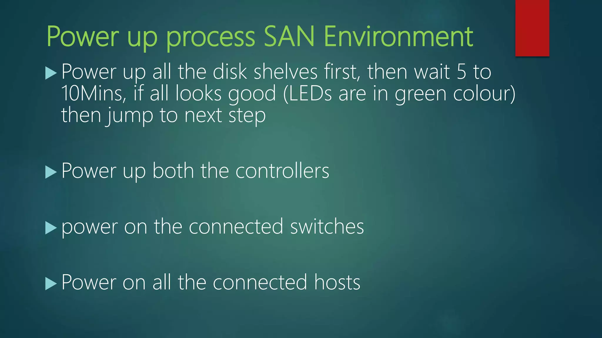 How To Shutdown And Power Up Of The Netapp Cluster Mode Storage System Ppt