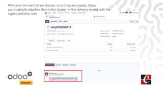 How to Sign Delivery Orders in Odoo 17 - Odoo 17 Slides | PPTX