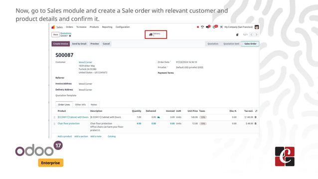 How to Sign Delivery Orders in Odoo 17 - Odoo 17 Slides | PPTX