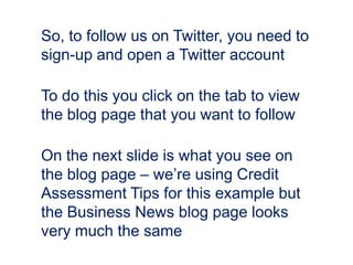 How to sign up on twitter | PPT