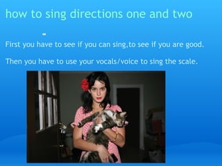 How to sing | PPT