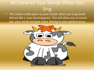 How to Sing Good Instantly for Beginners Simple Tips | PPT