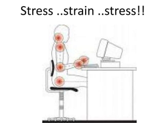 How to sit properly at a computer | PPTX