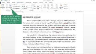 How to split your text into two column | PPTX