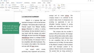 How to split your text into two column | PPT