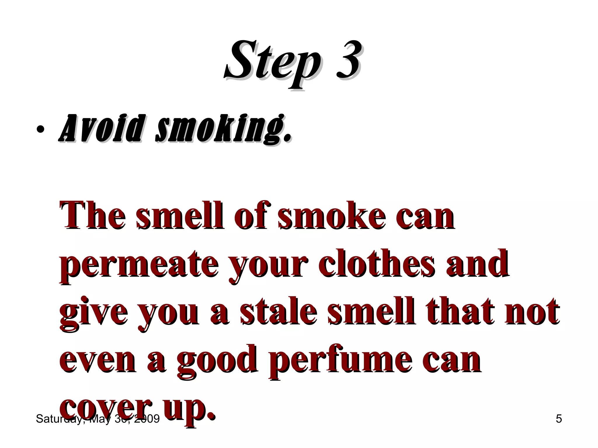 How To Smell Good Without Perfume | PPS