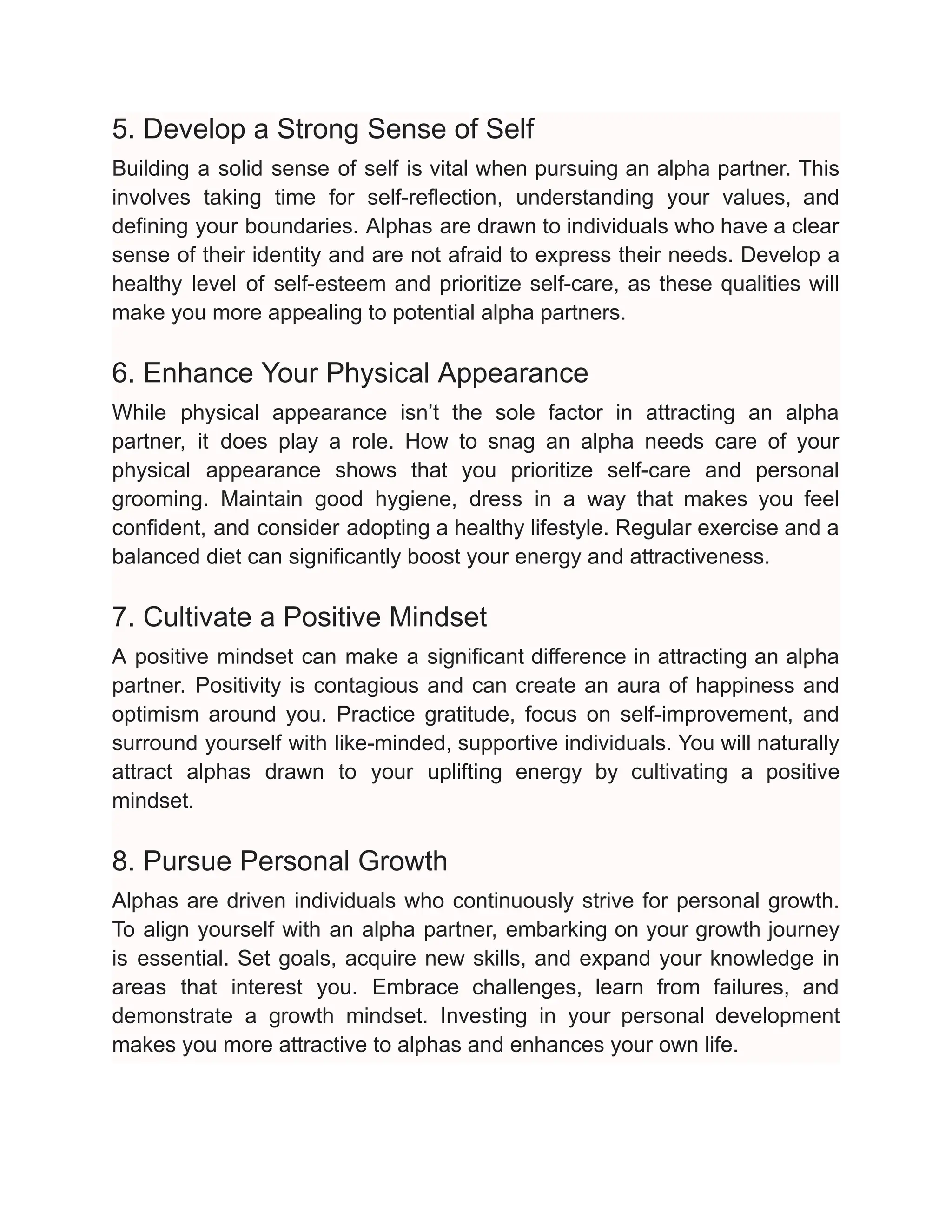 How to Snag An Alpha | PDF