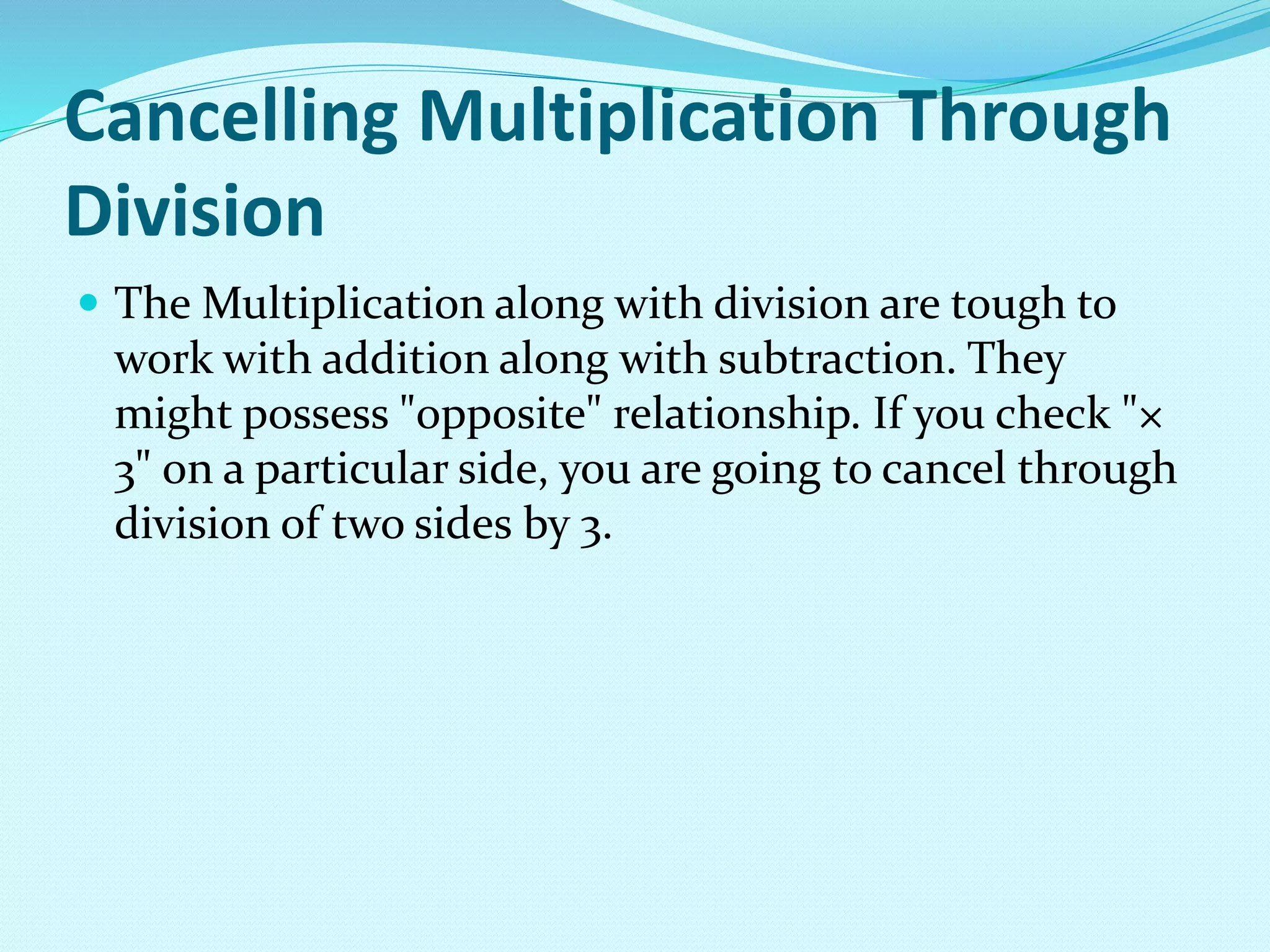 How to Solve Algebra Problems | PPTX