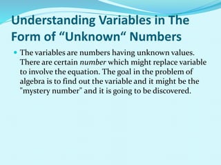 How to Solve Algebra Problems | PPTX