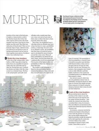 How to solve a murder Prof David Canter | PDF