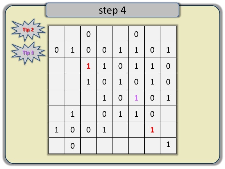 How To Solve Binary Puzzles