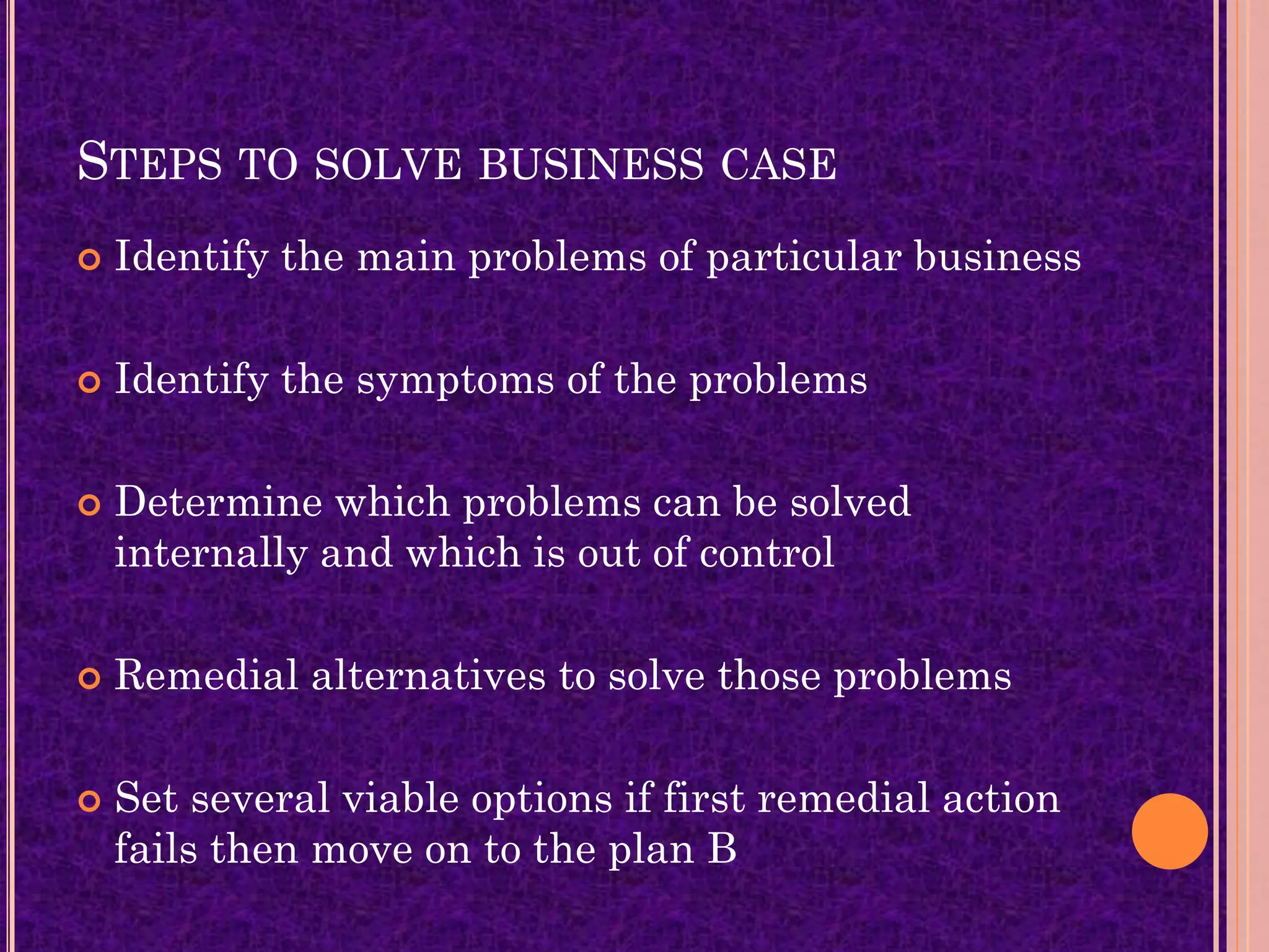 How to solve business problem successfully | PPT