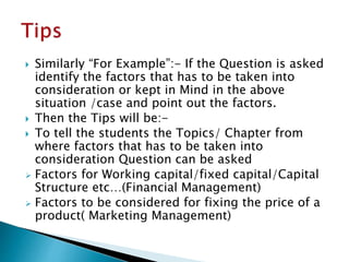 HOW TO SOLVE CASE STUDY | PPT