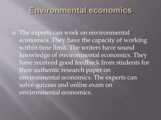 How to Solve Economics Problem | PPT