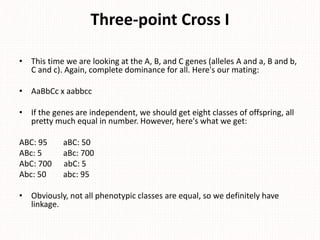 How to solve linkage map problems | PPTX