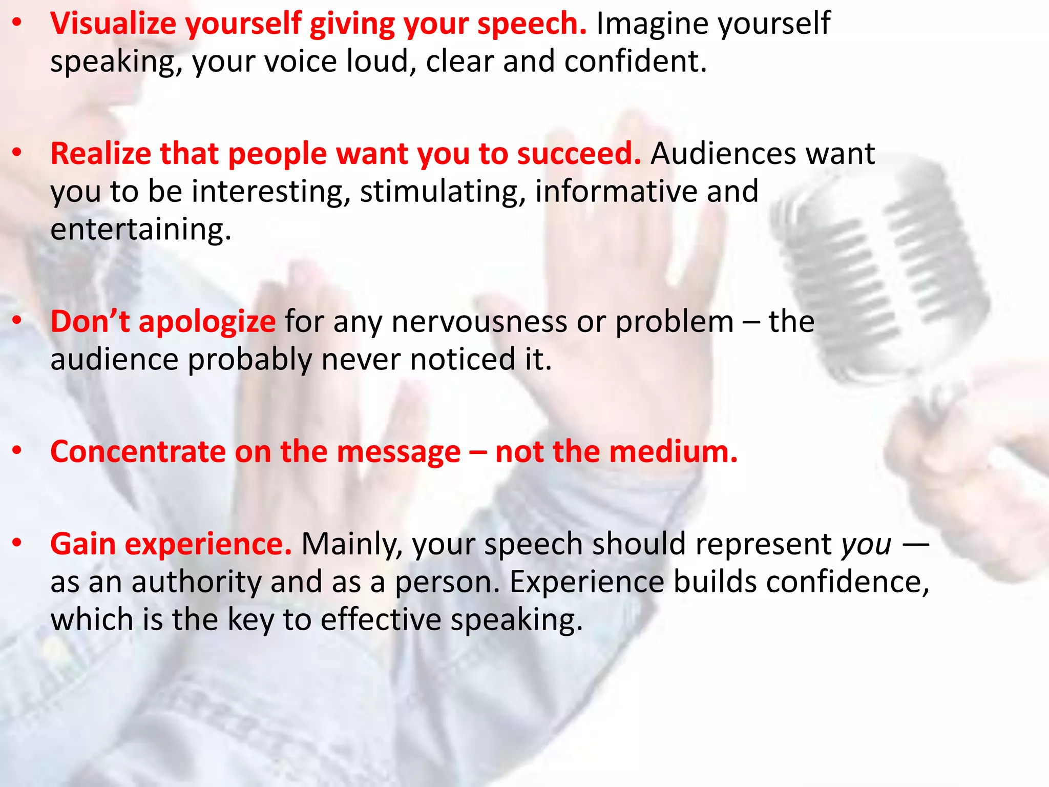 How to speak confidently in front of public | PPTX