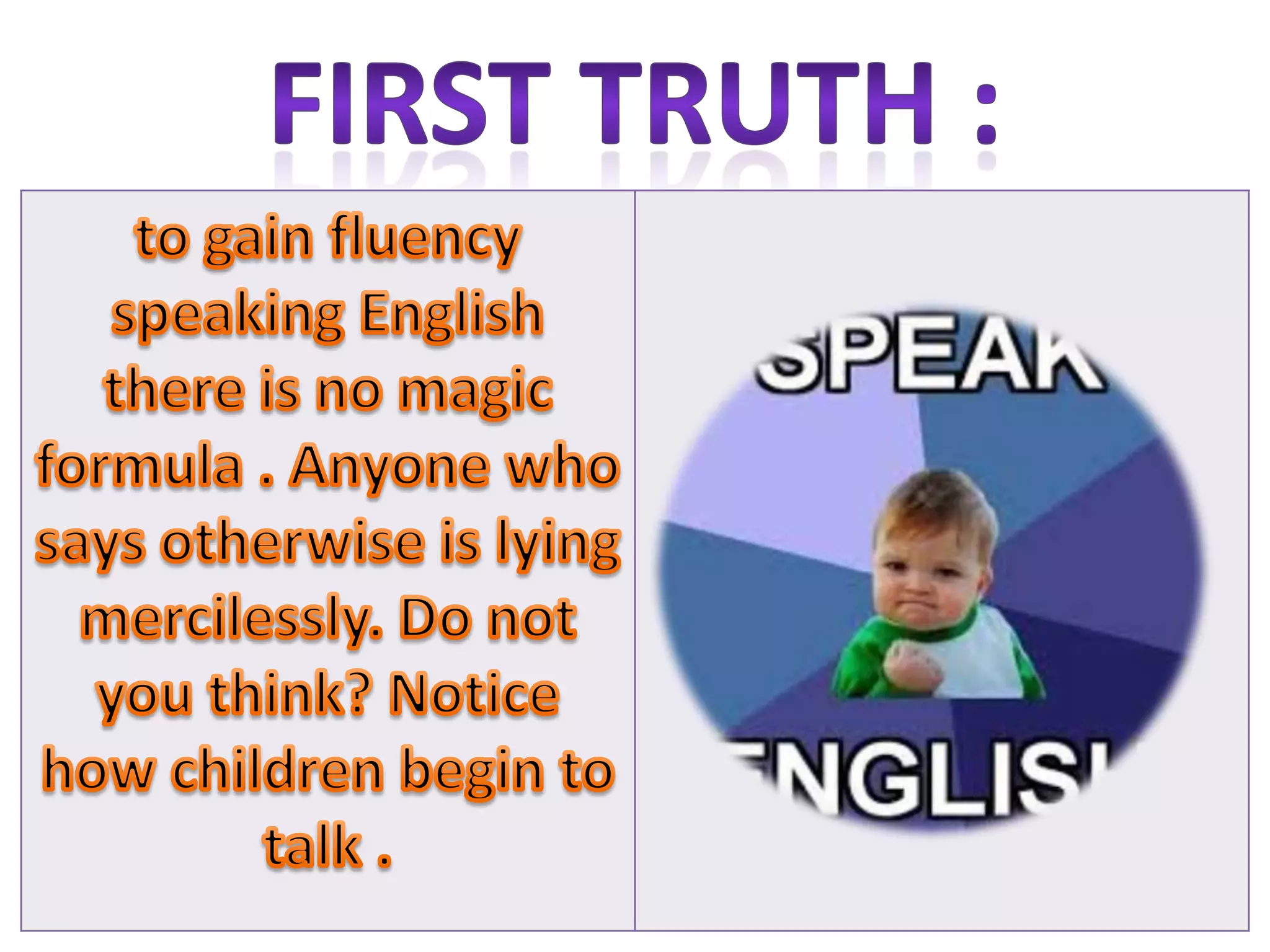 How to speak english fluency | PPTX