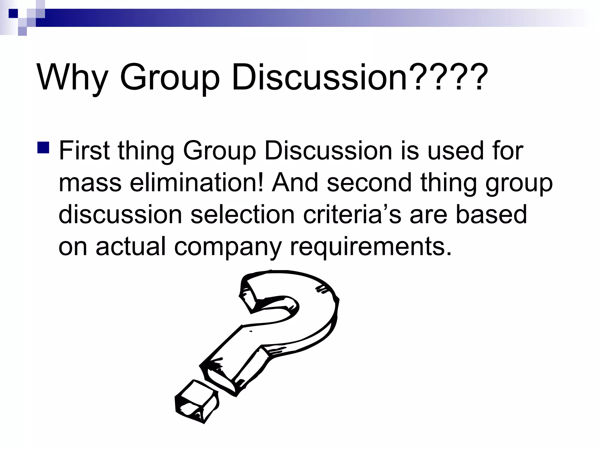 How to Speak Properly During Group Discussions | PPT