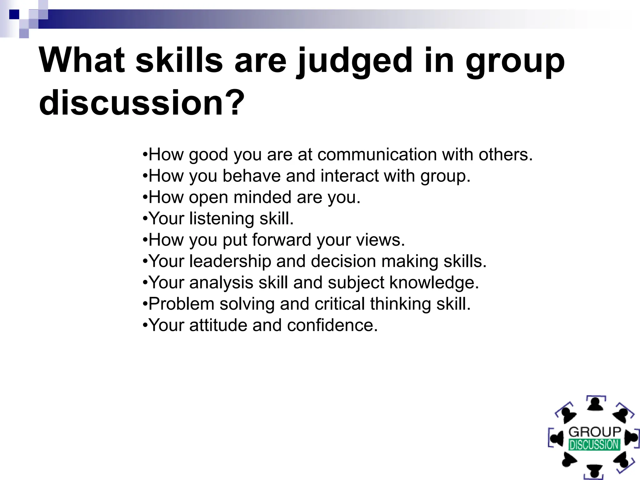 How To Speak Properly During Group Discussions | PPT
