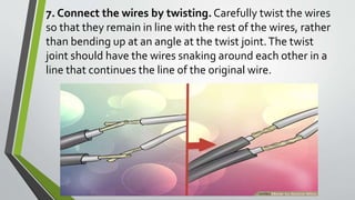 Basic Electrical Splicing | PPTX