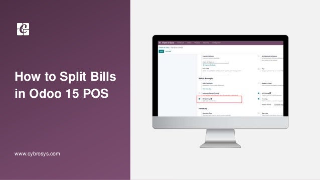 Bill Splitting in Odoo 15 Pos | PPT