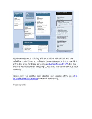 How to split cost of goods sold | DOCX