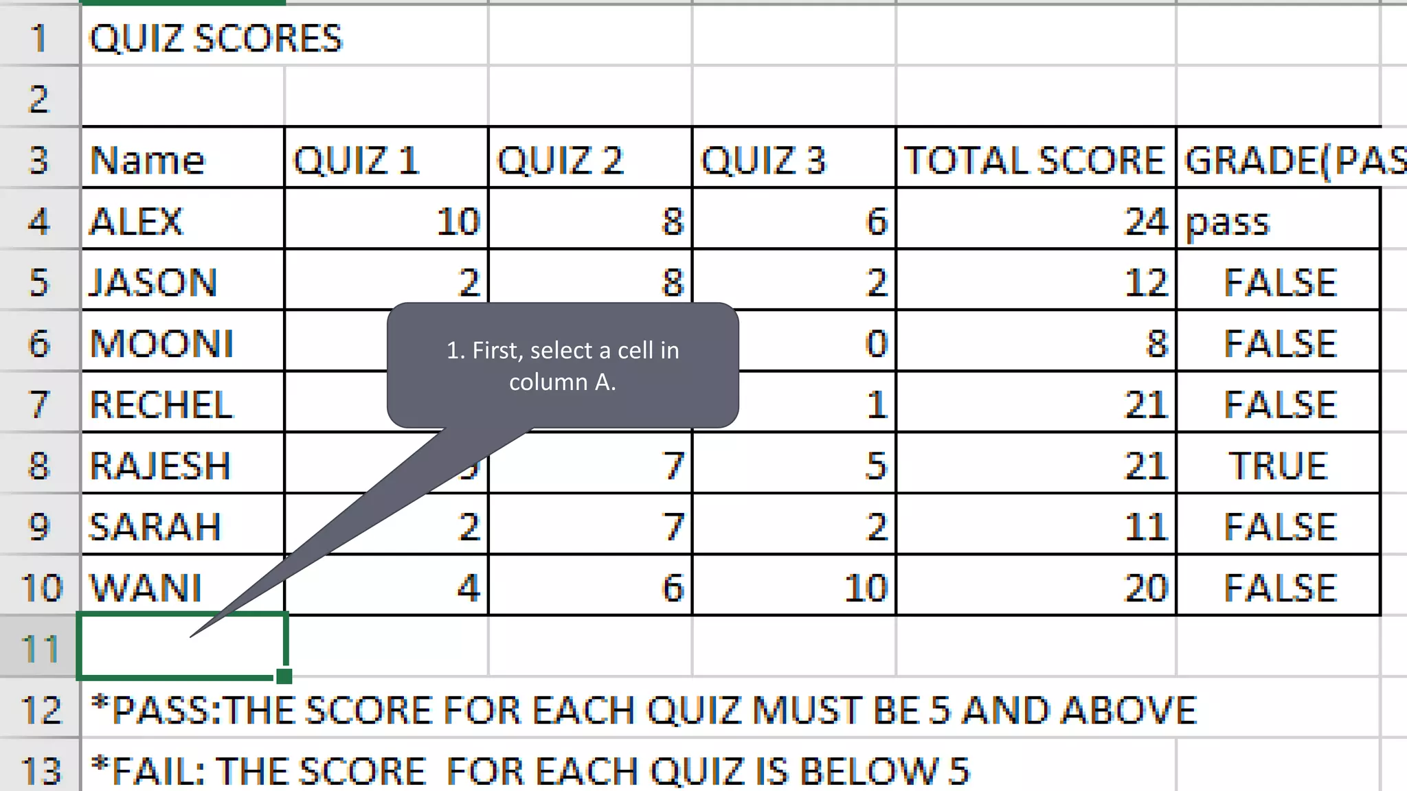How to split your worksheet in excel | PPTX
