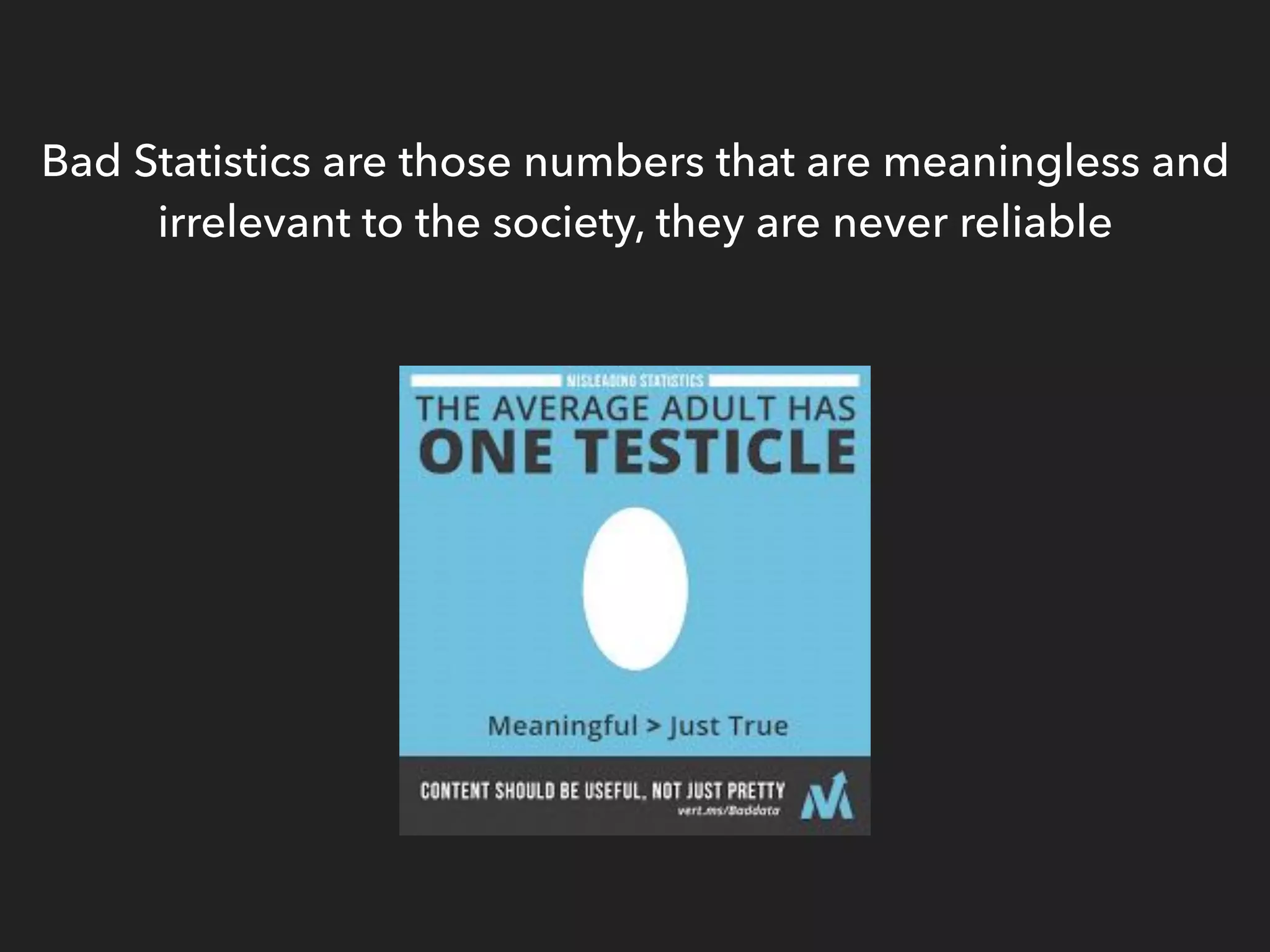 How to spot bad statistics | PDF