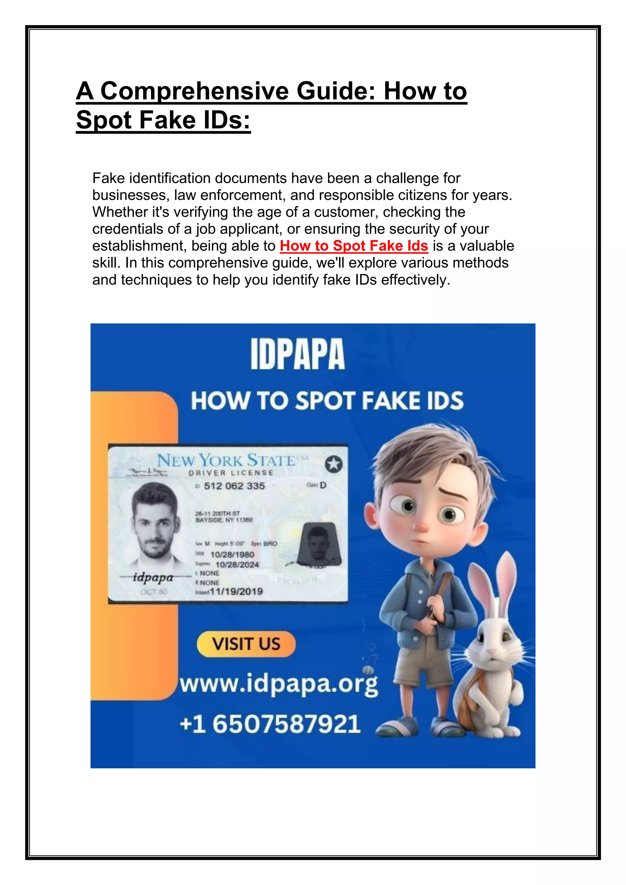 How to Spot Fake Ids.pdf