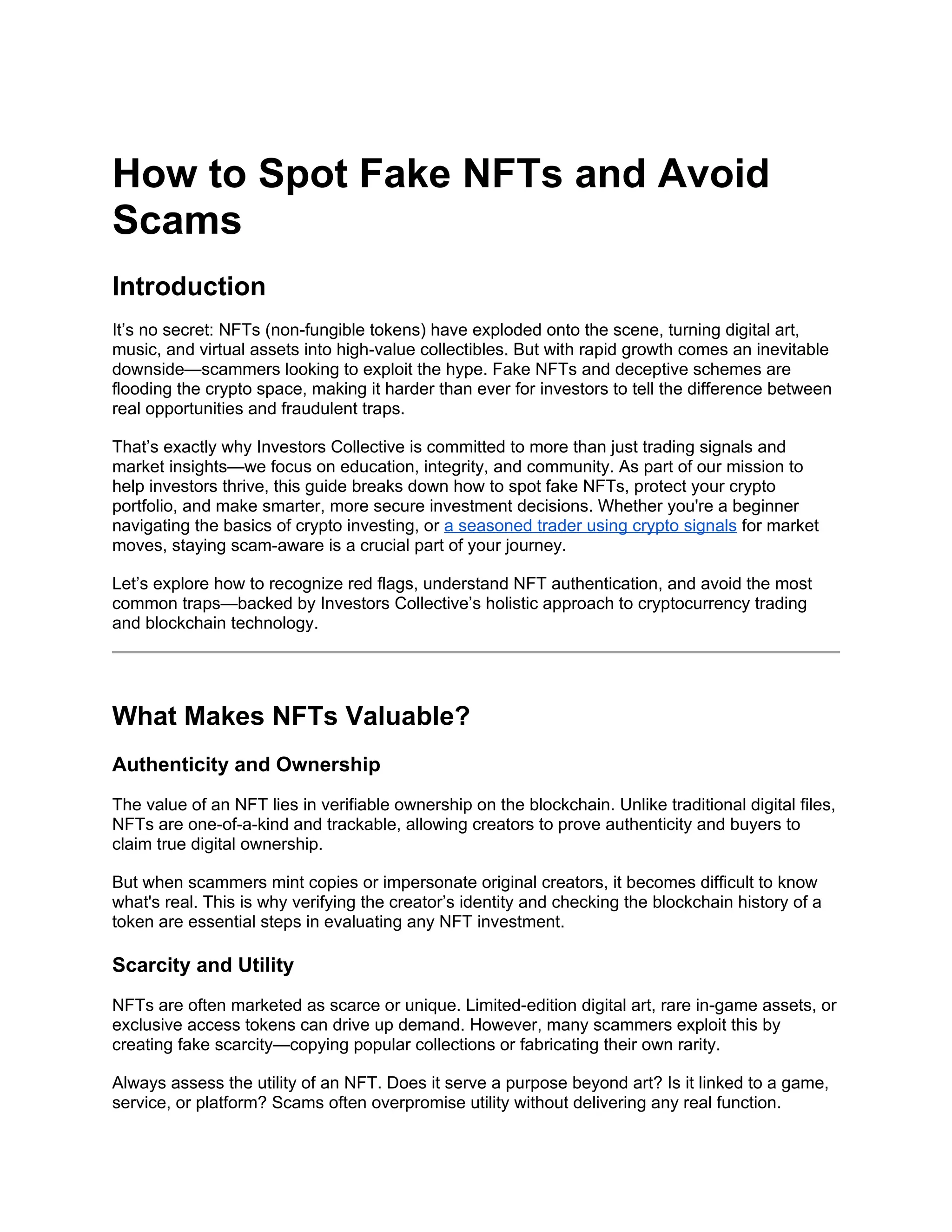 How to Spot Fake NFTs and Avoid Scams.docx