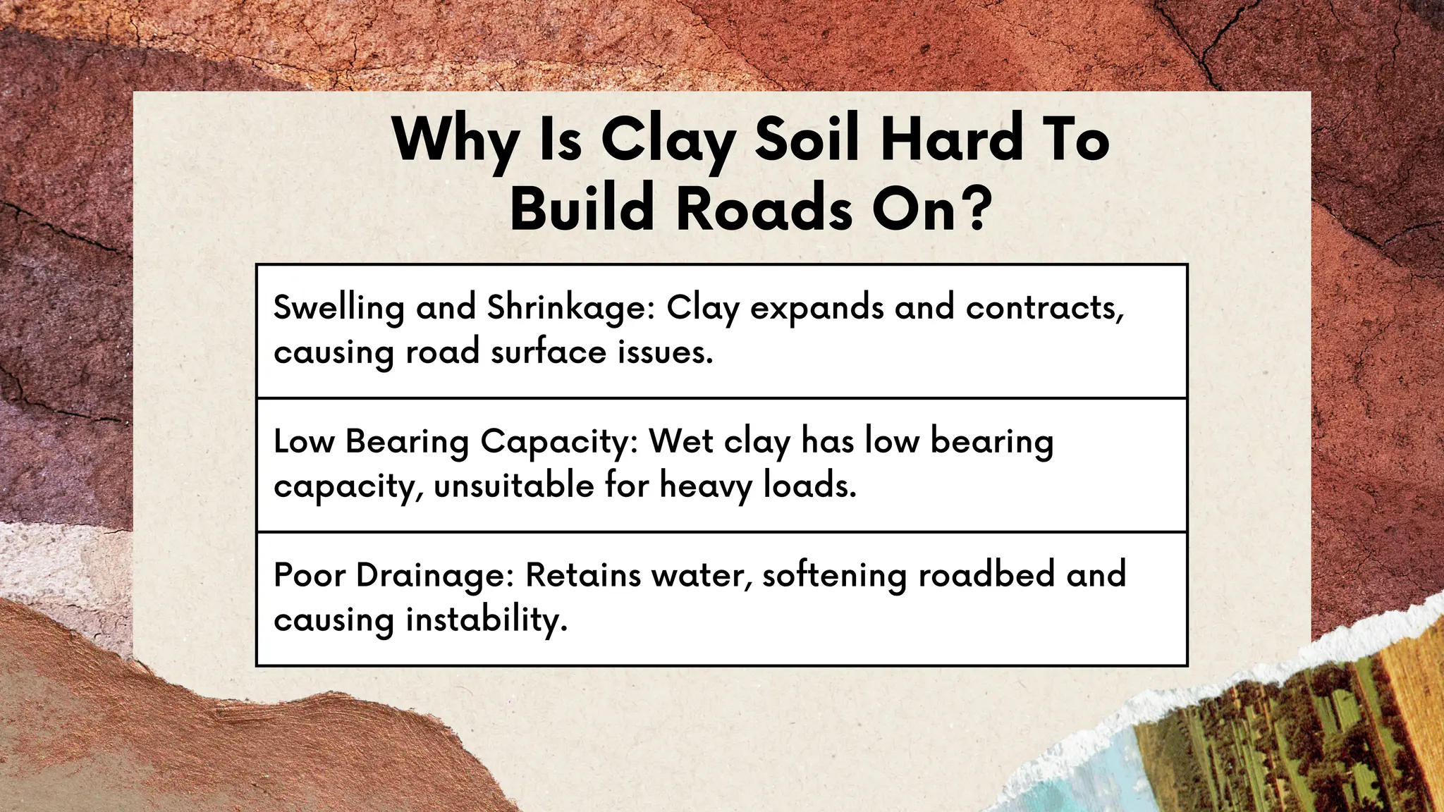 How to stabilize clay soil for construction | PDF