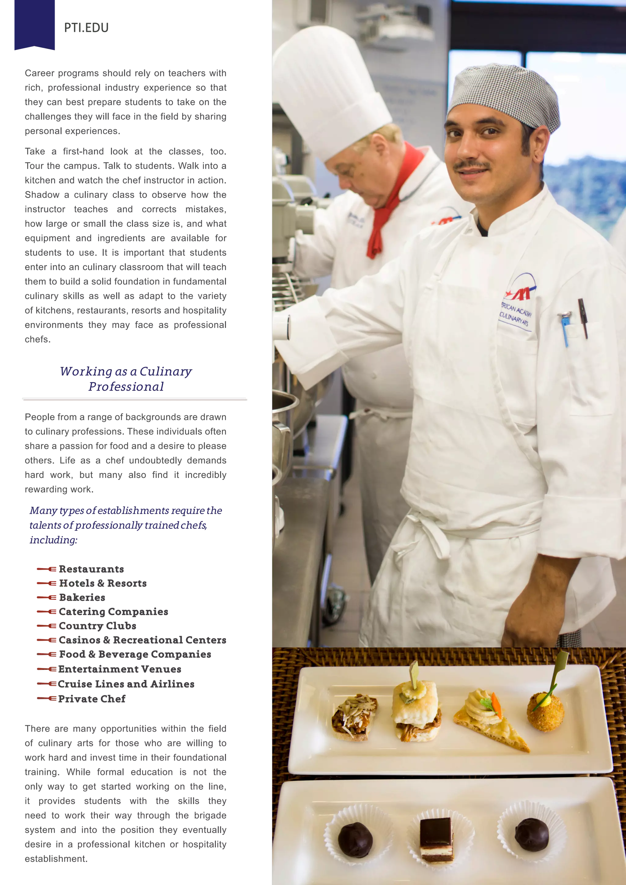 How to Start a Career in Culinary Arts | PDF
