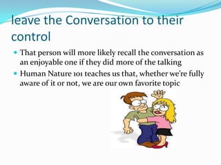 How to start a conversation | PPTX