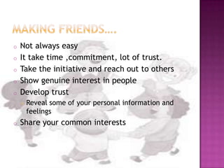 How to start a conversation and make friends | PPTX