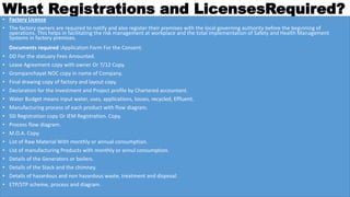 How to start a Factory or Manufacturing business in India | PPTX