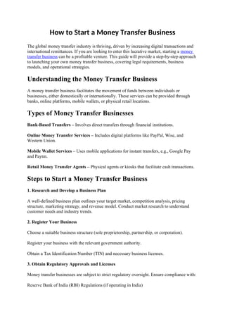 How to Start a Money Transfer Business.docx