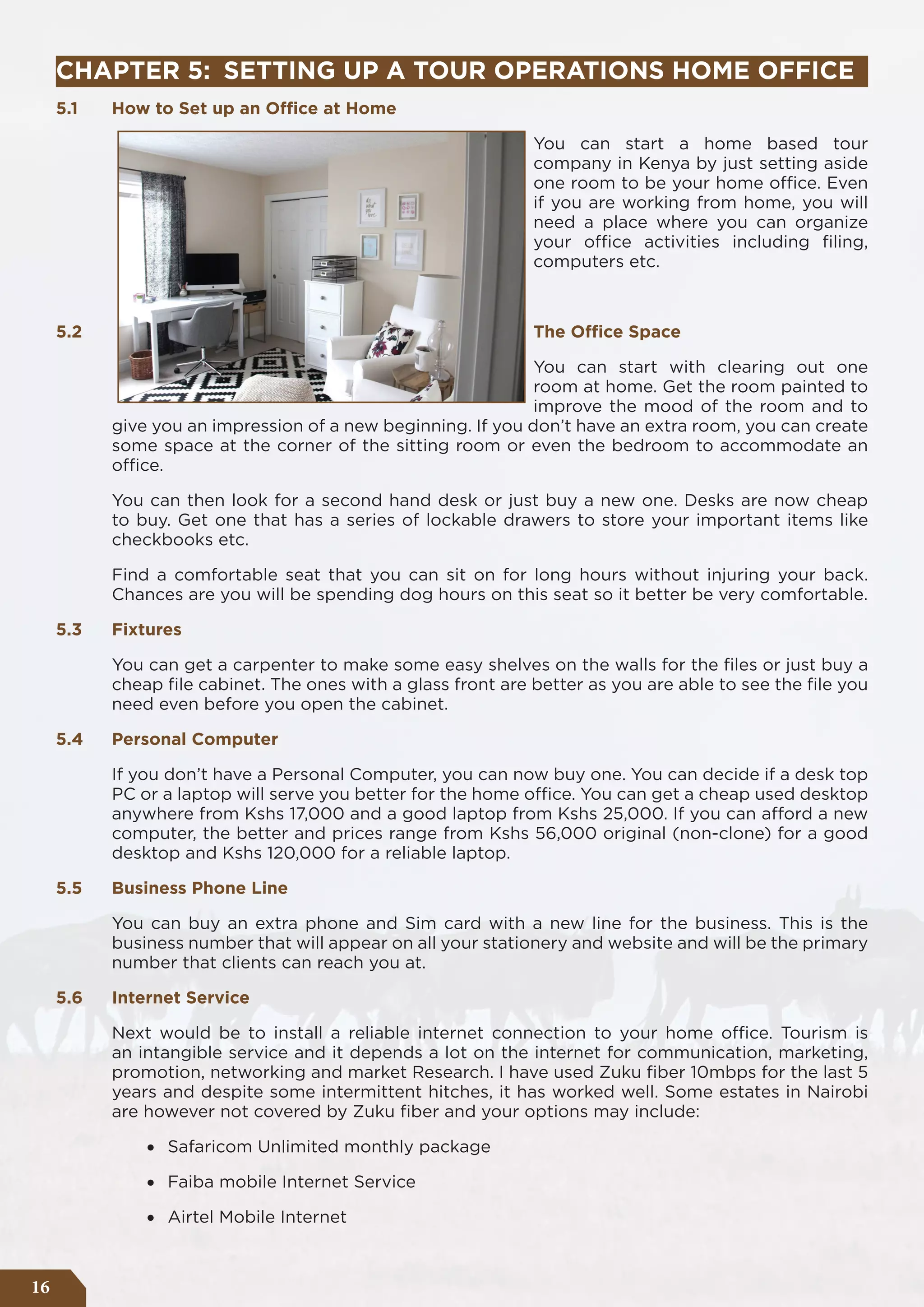 Start a Tour Company Business in Kenya, Nairobi | PDF