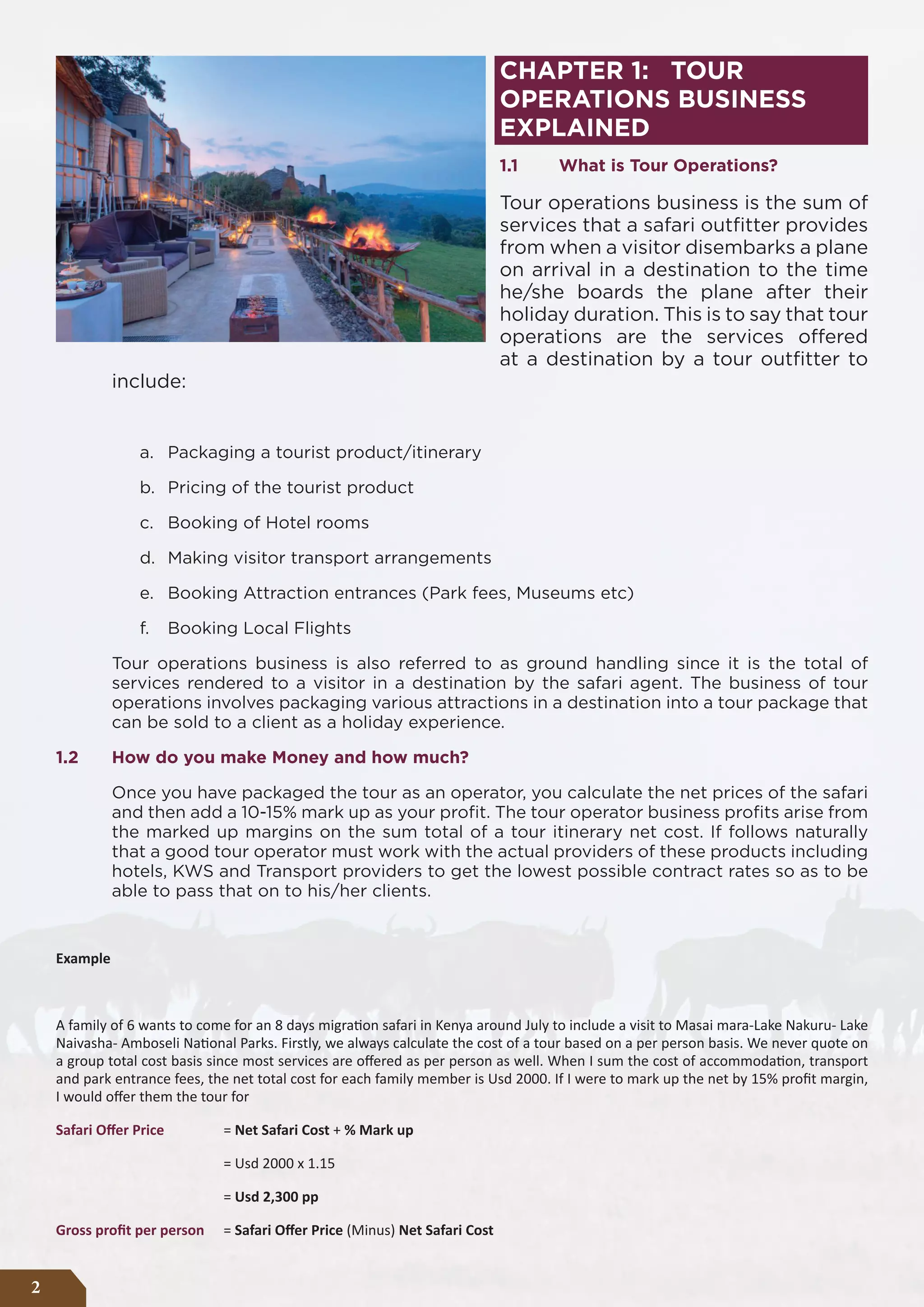 Start a Tour Company Business in Kenya, Nairobi | PDF