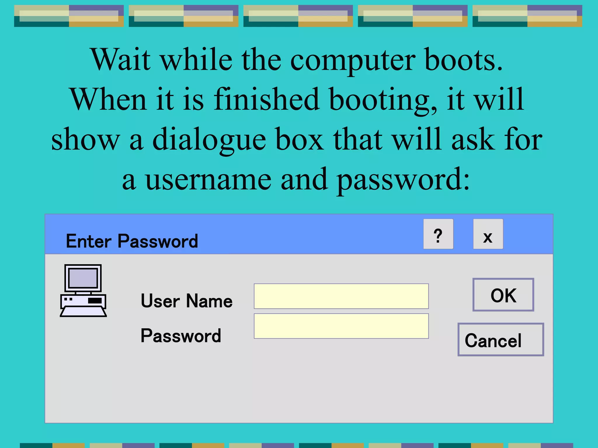 how to start and shut down a computer.ppt