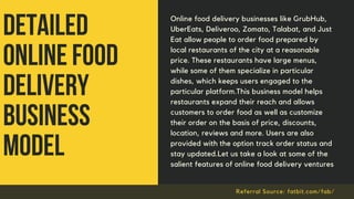 How to Start an Online Food Delivery Business? – Business Model ...