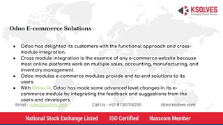 How To Start An Online Store In 2021 With Odoo E-Commerce Website | PPT