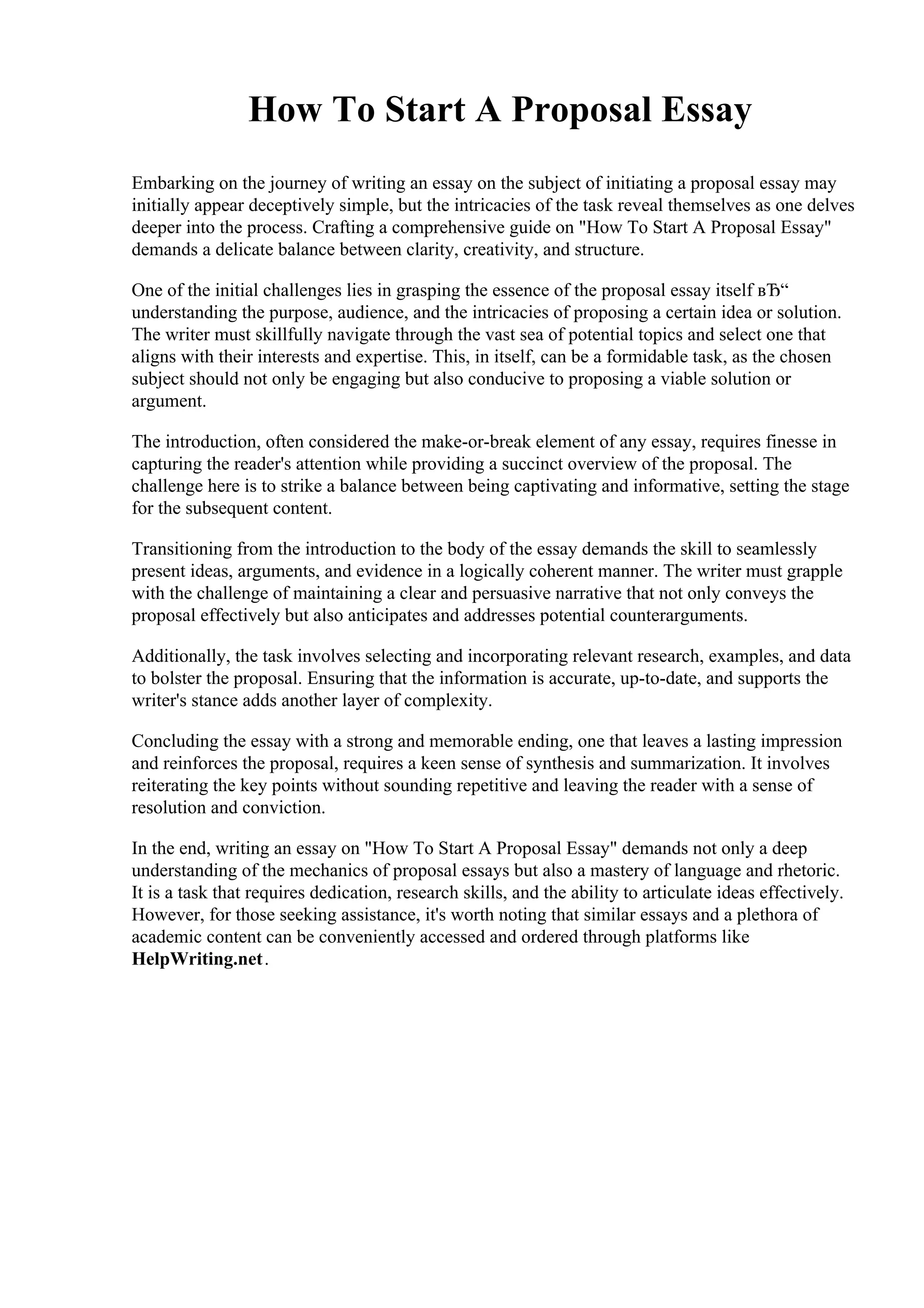 How To Start A Proposal Essay.pdf