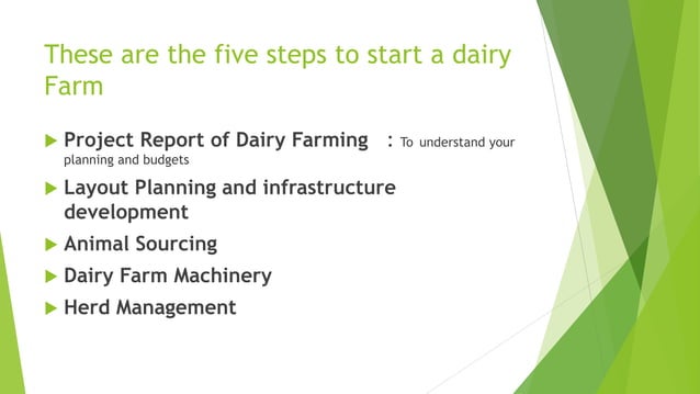 How to start a successful dairy farm | PDF